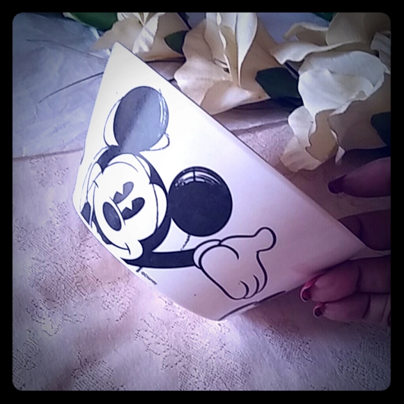 Zak Designs | Dining | Vintage Mickey Mouse Melamine Sketch Bowl | Poshmark